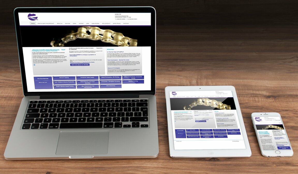 Pro2Pro Website Design