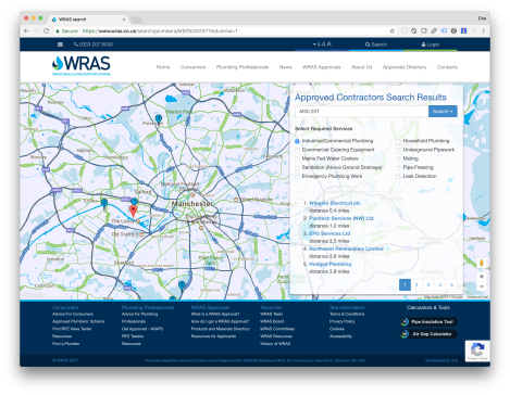 WRAS Membership and Association Website Design