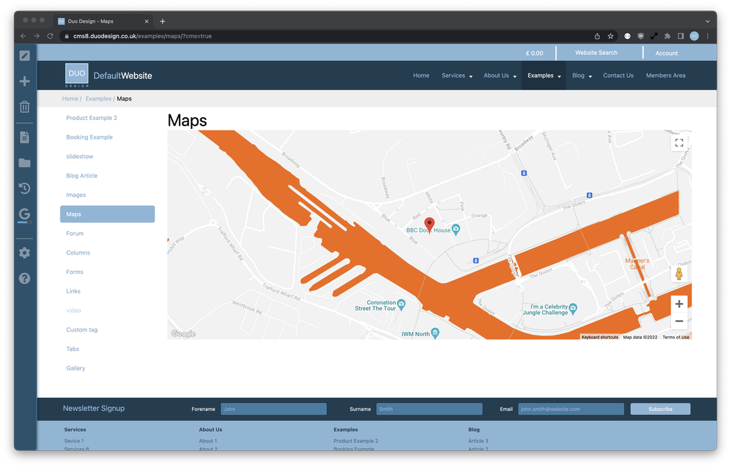 Duo Design - Google Maps